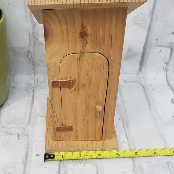 Hand Crafted | Bath | Miniature Wooden Cedar Outhouse | Poshmark